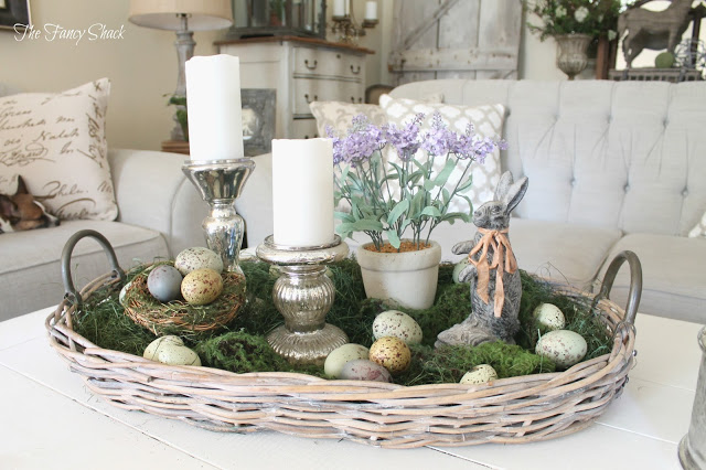 Tips for Creating an Easter Vignette - A Wonderful Thought