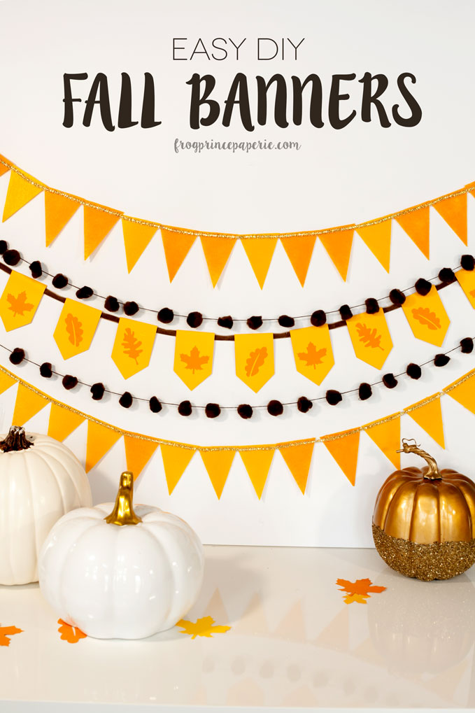 Fall Inspired Garlands and Banners - A Wonderful Thought
