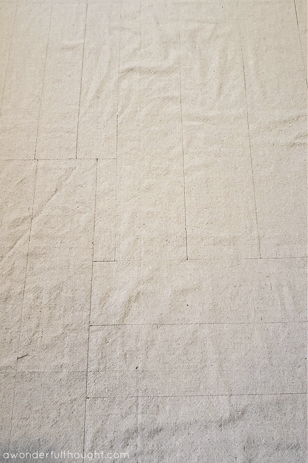 DIY Drop Cloth Patio Cushion Covers - A Wonderful Thought
