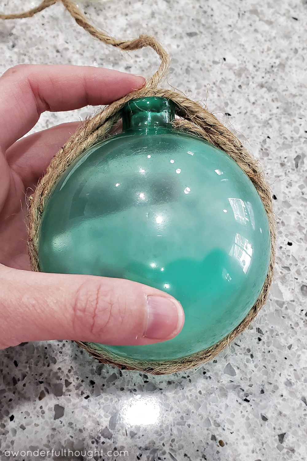 Glass Fishing Floats DIY - A Wonderful Thought