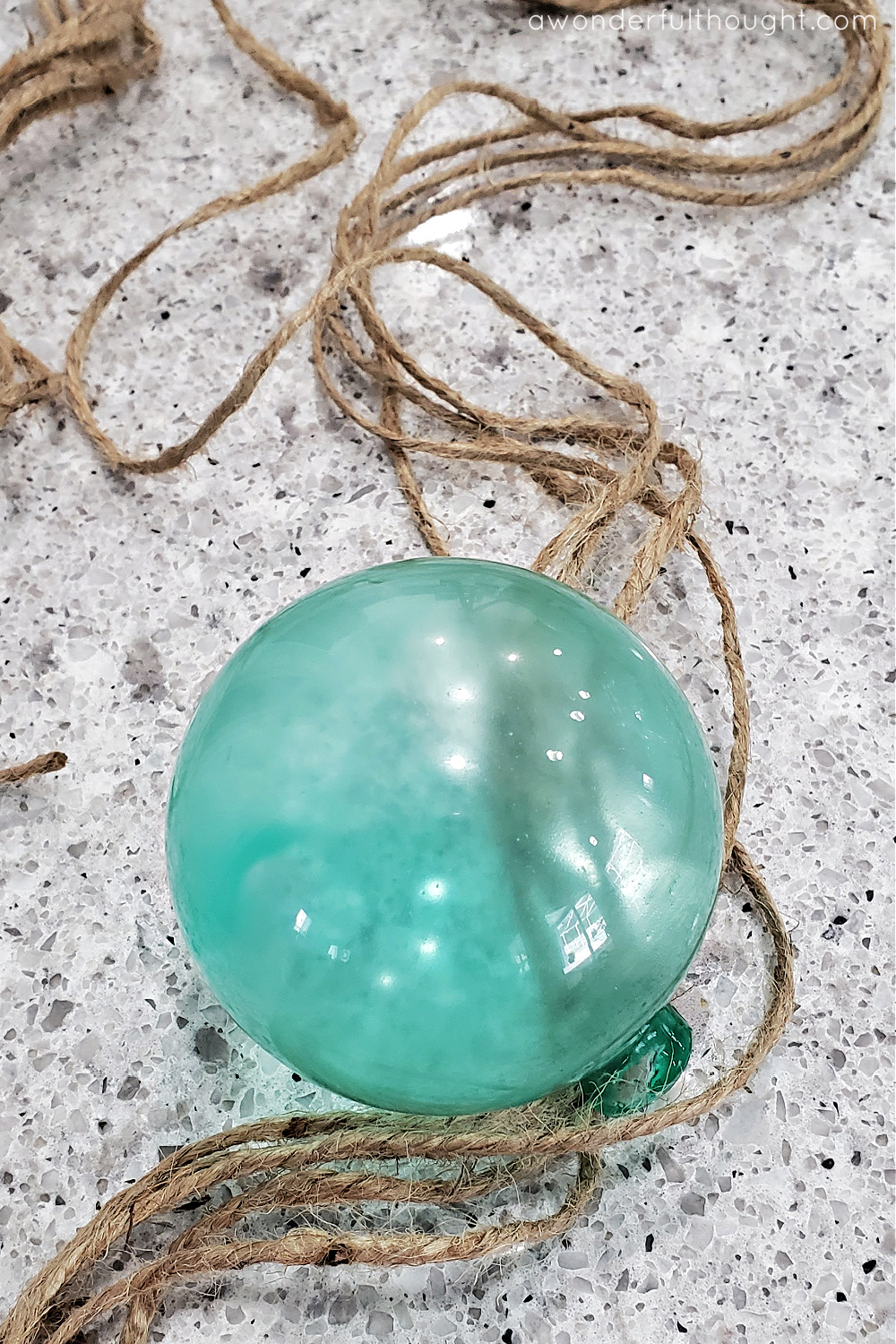 Glass Fishing Floats DIY - A Wonderful Thought