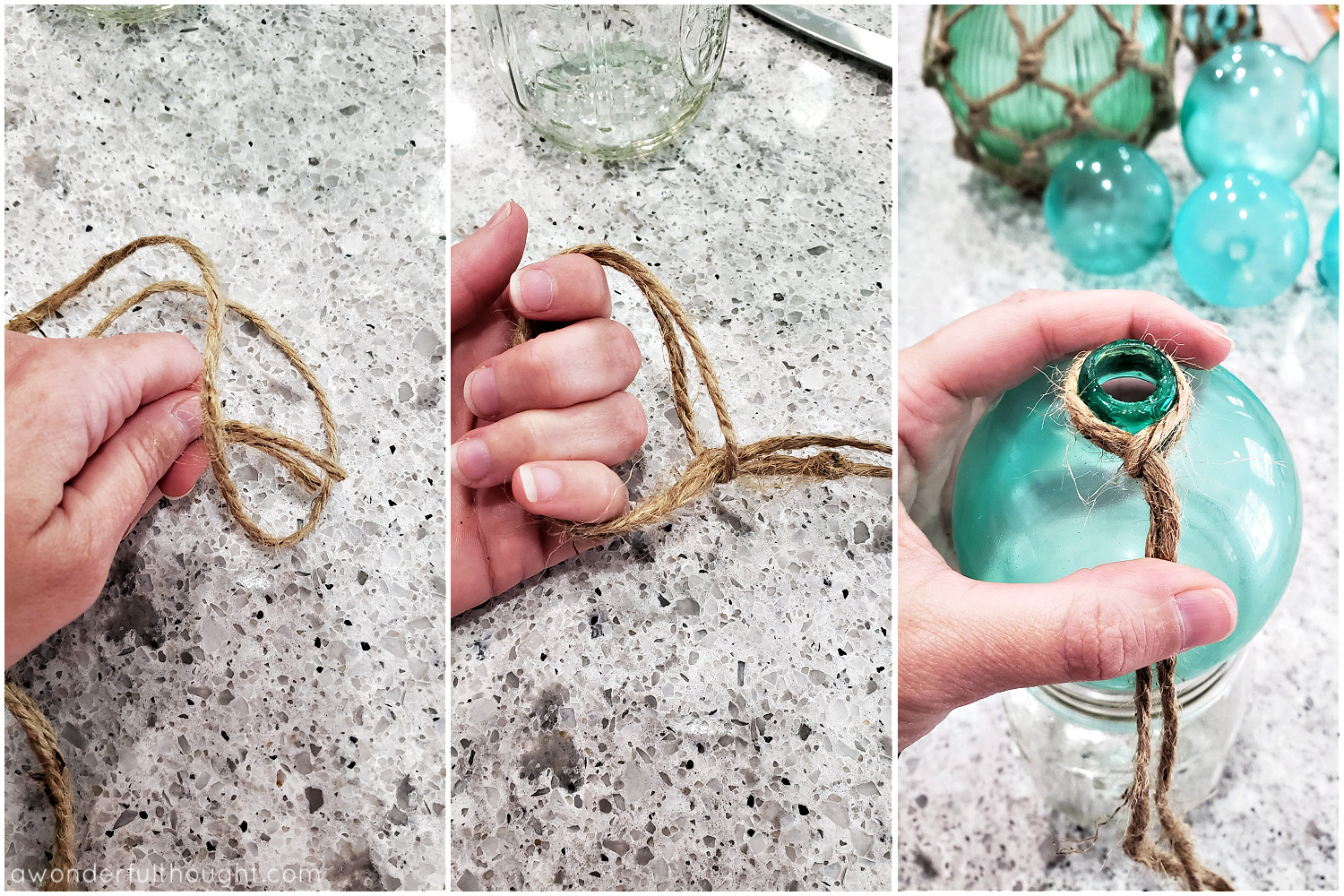 Glass Fishing Floats DIY - A Wonderful Thought