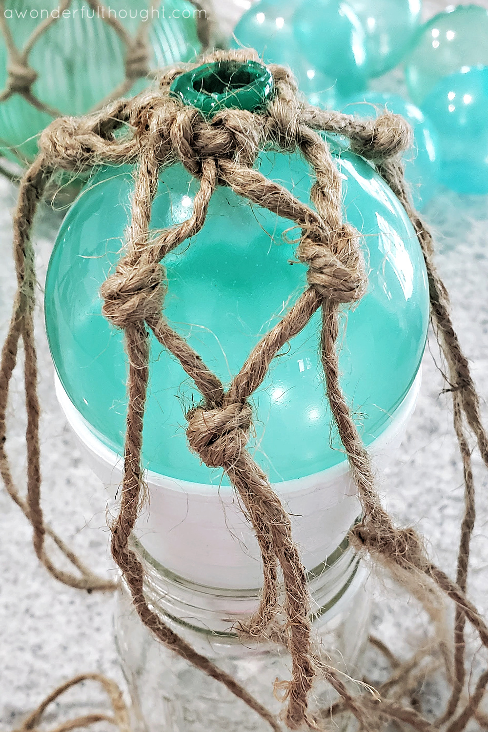 Glass Fishing Floats DIY - A Wonderful Thought