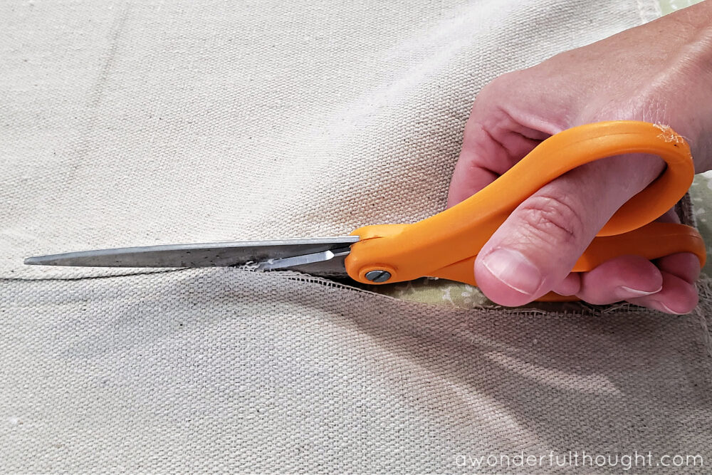 DIY Cabinet Curtains - A Wonderful Thought