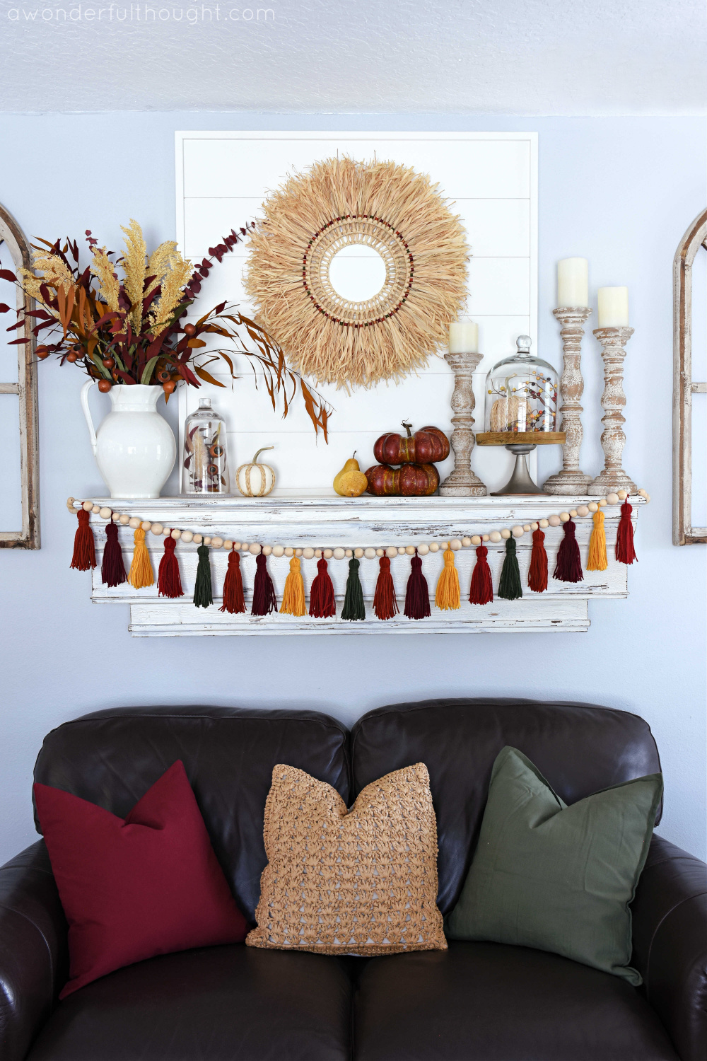Boho fall decor - A Wonderful Thought