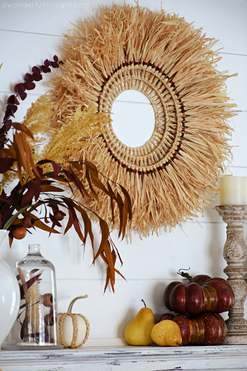 Boho fall decor - A Wonderful Thought