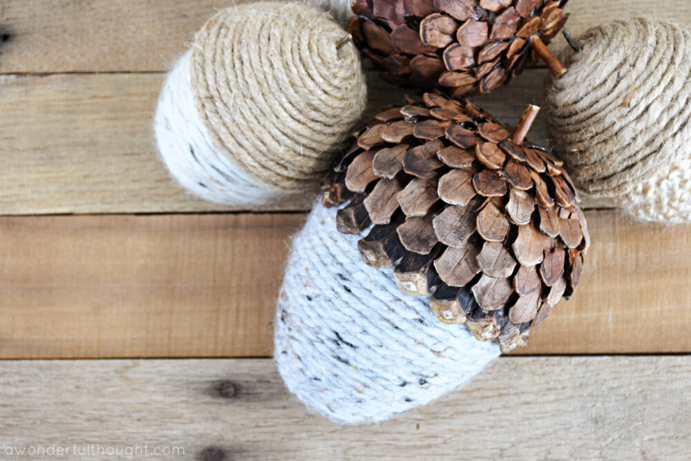 Acorn Craft: large acorns for decorating - A Wonderful Thought