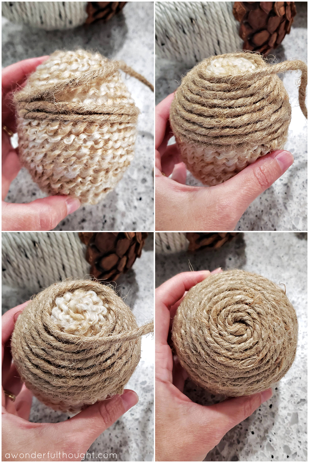 Acorn Craft: large acorns for decorating - A Wonderful Thought