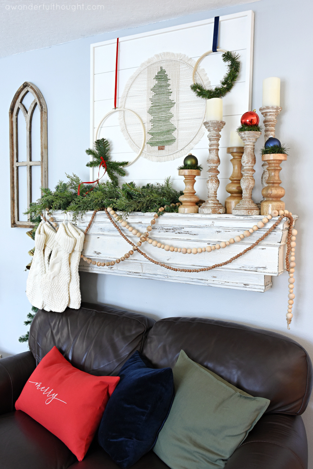 Navy Christmas Decor - A Wonderful Thought