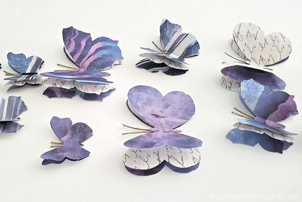 DIY Butterfly Decorations - A Wonderful Thought