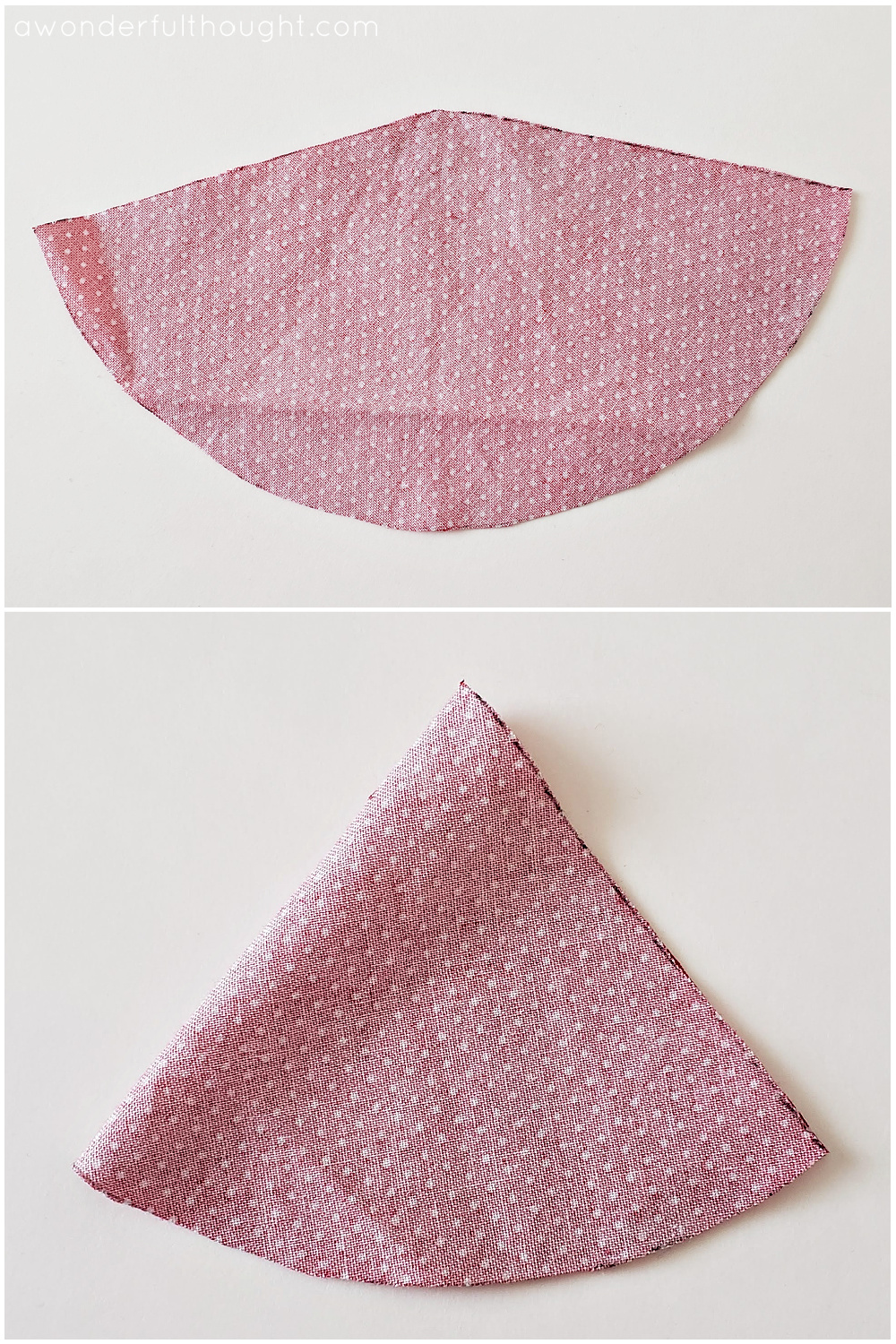 Fabric Strawberry Pattern and Tutorial - A Wonderful Thought