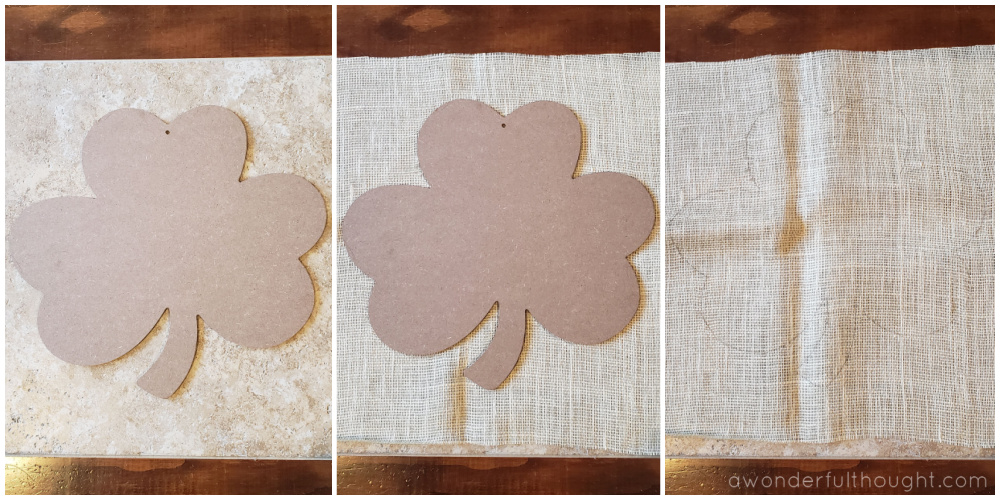 Shamrock Pillow DIY - A Wonderful Thought