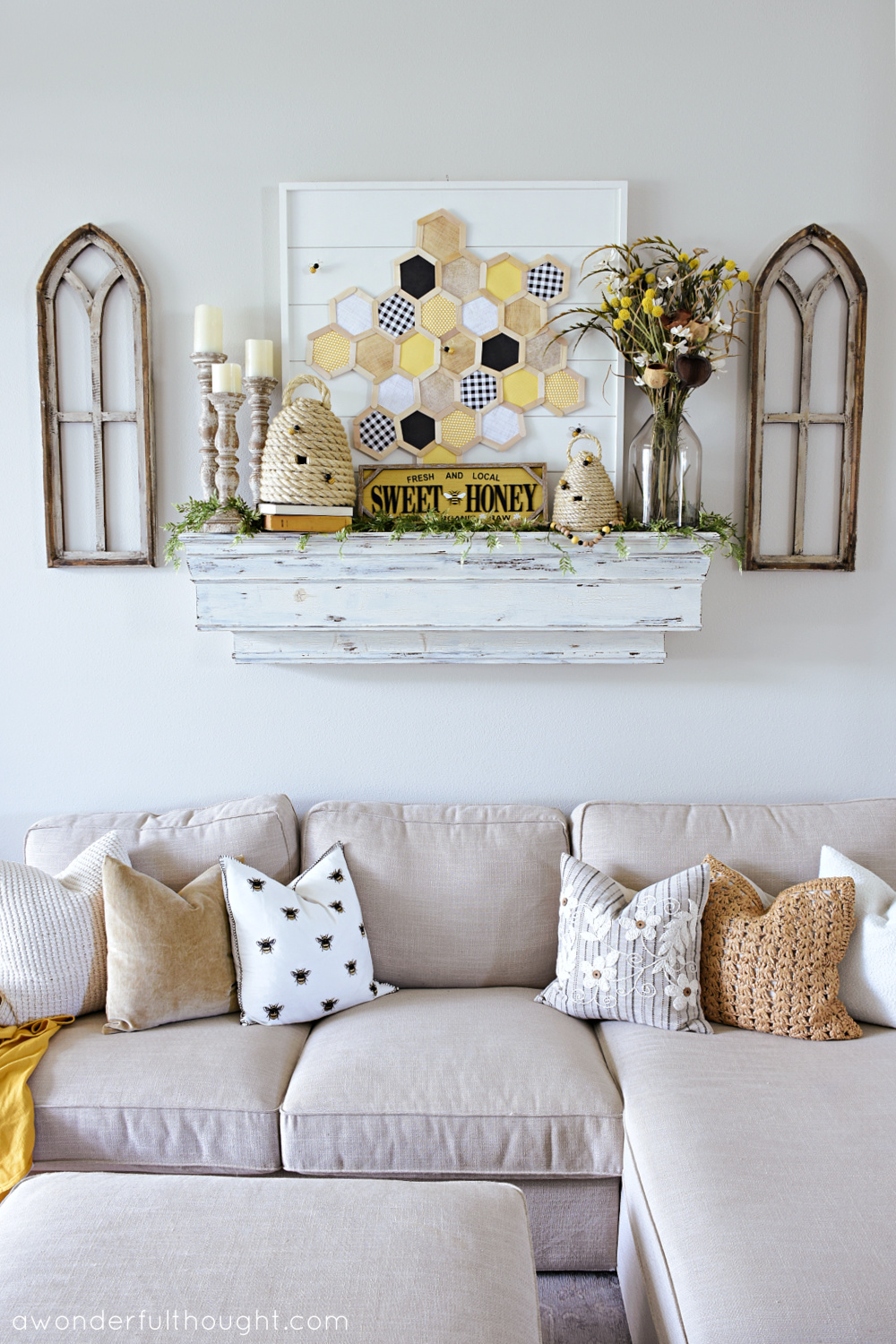 Bee Home Decor - A Wonderful Thought