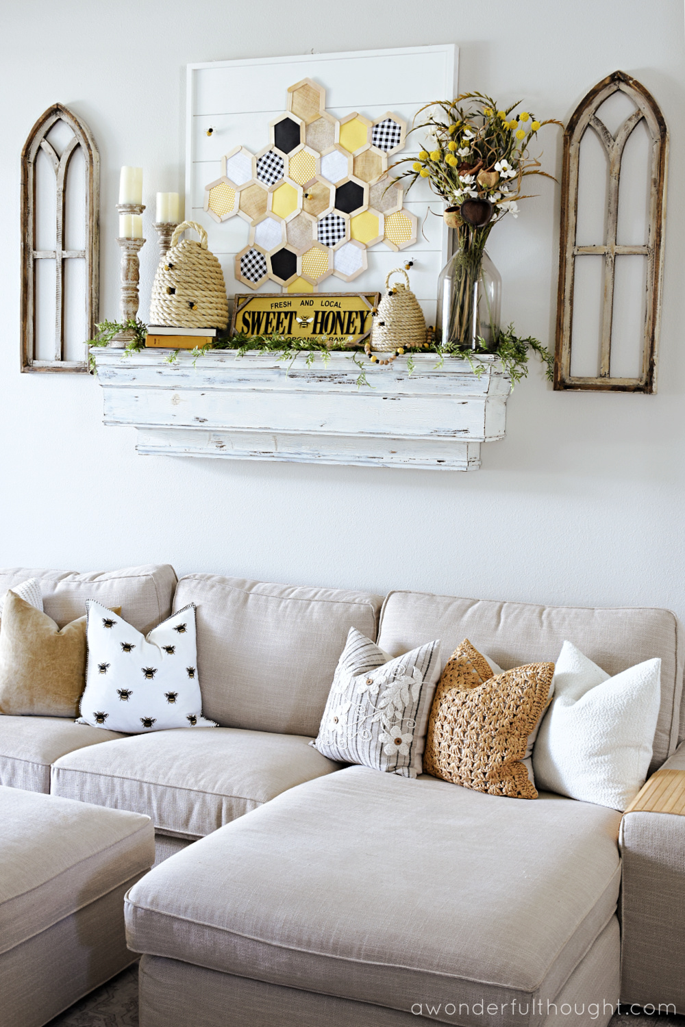 Bee Home Decor - A Wonderful Thought