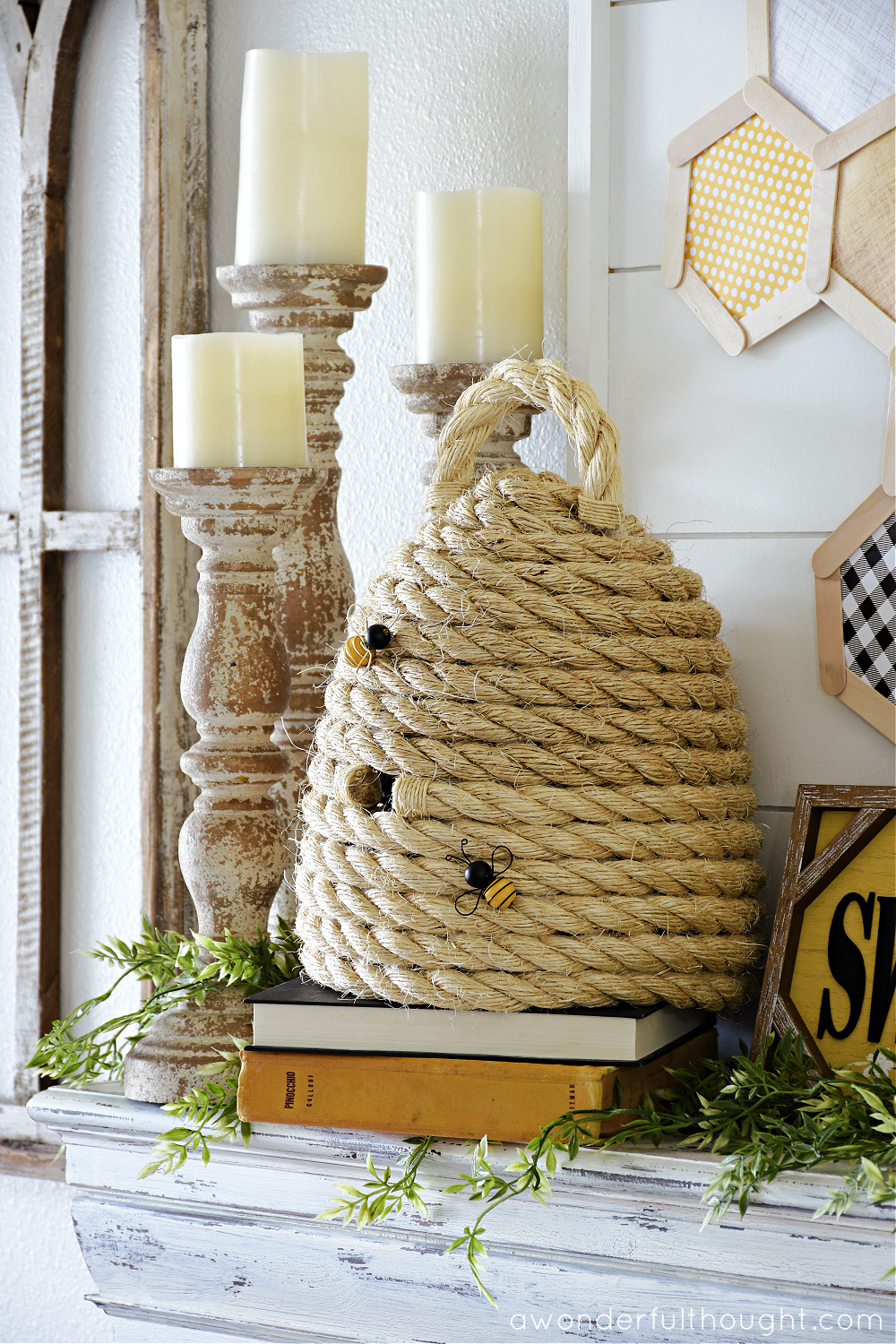 Bee Home Decor - A Wonderful Thought