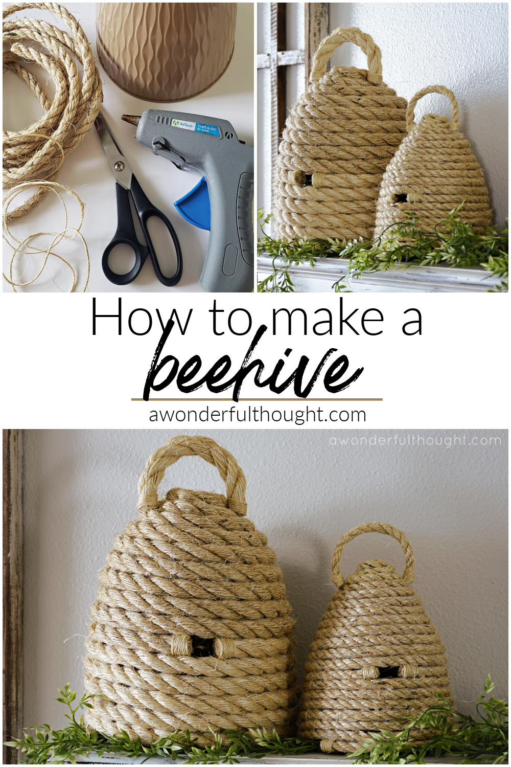 How to make a beehive - A Wonderful Thought