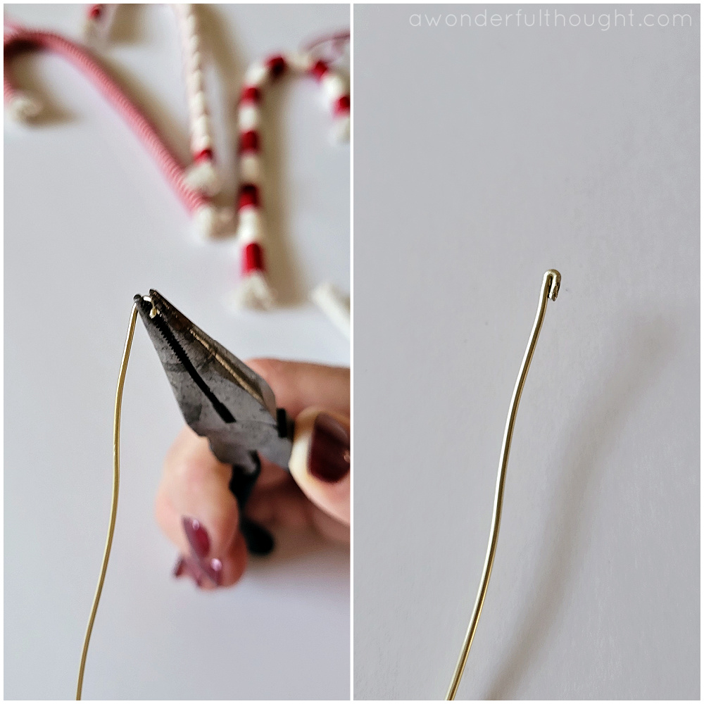 DIY Candy Cane Ornaments - A Wonderful Thought
