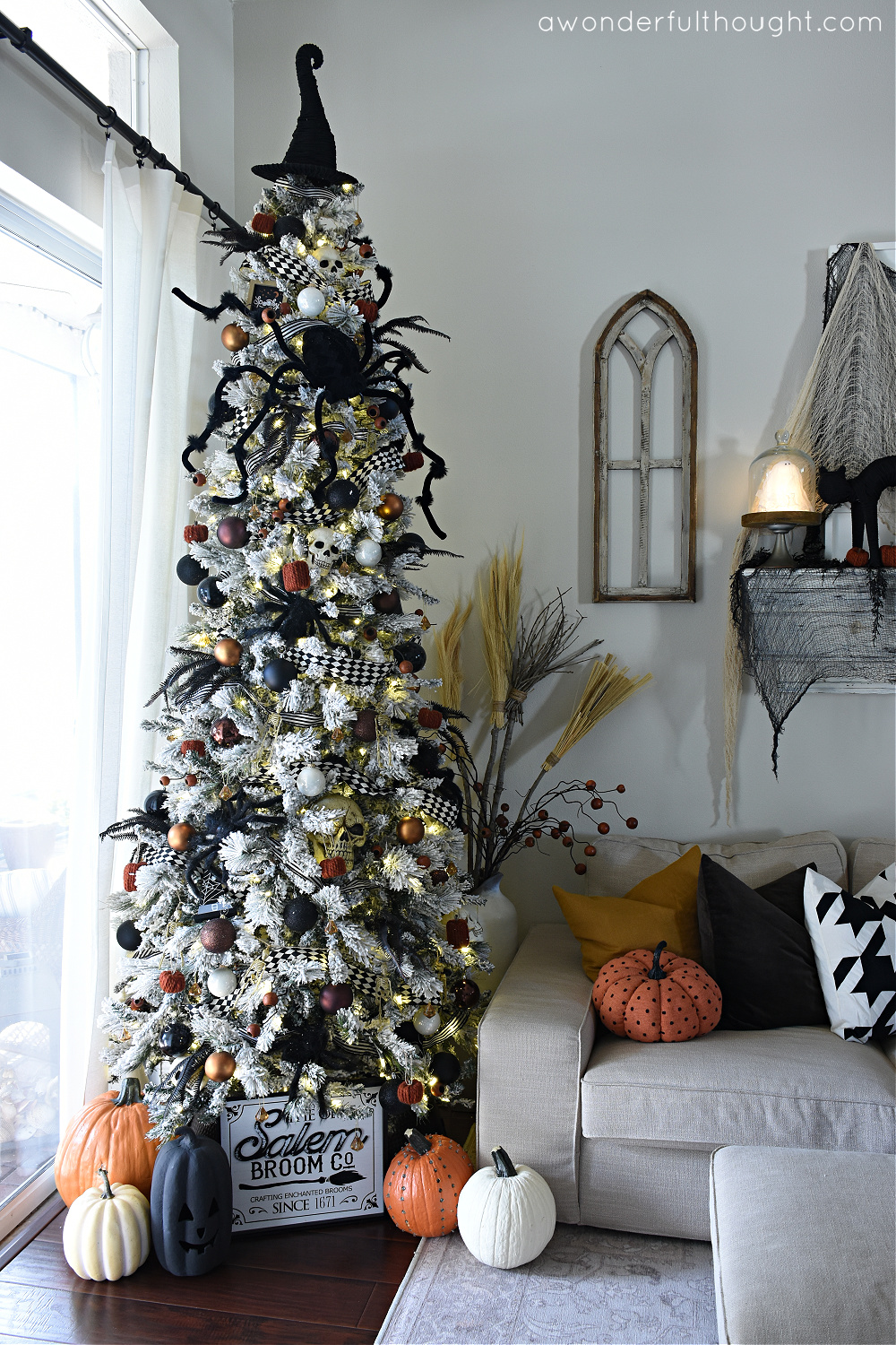 Halloween Christmas Tree - A Wonderful Thought